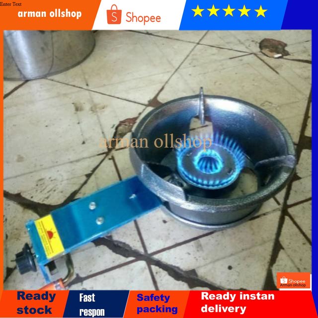 Jual Kompor gas api besar high pressure api kencang biru pemantik ...