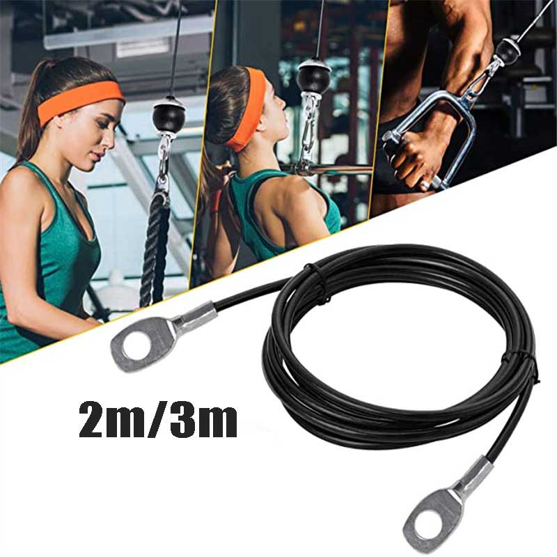 Jual Kabel Sling Gym/Tali Kabel Gym Heavy Duty Bahan Baja Untuk Rumah ...