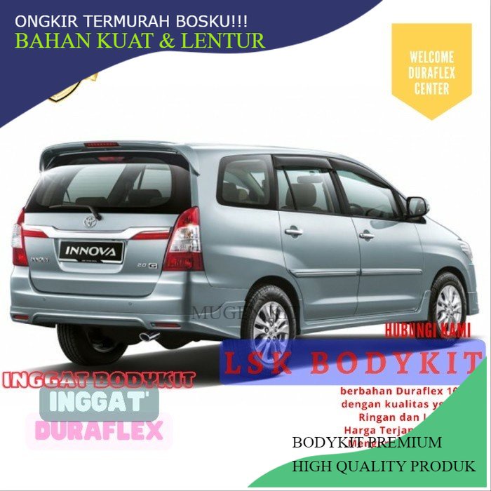 Jual Body Kit JOSS BODYKIT kijang innova luxury Jjmn Kualitas Grade A ...