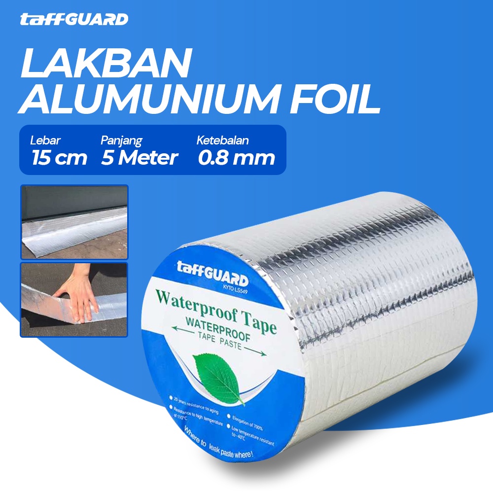Jual [COD] Lakban Aluminum Foill Waterproof Adhesive 5 m | Shopee Indonesia