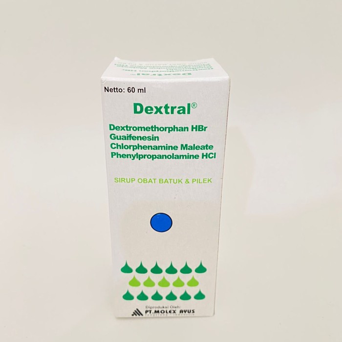 Jual Obat Batuk dan Pilek Dextral Sirup 60 ml | Shopee Indonesia