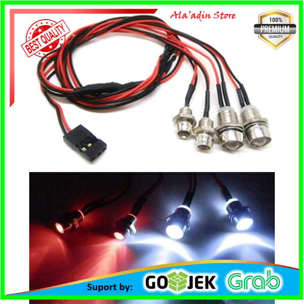 Jual Lampu LED RC Drift Car 1:10 On-Road 5mm dan 3mm | Shopee Indonesia