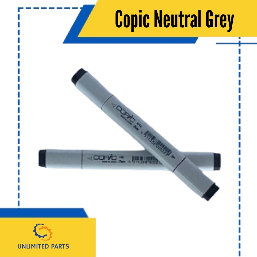 Jual Spidol Copic Classic Markers Individual Sketch Original Neutral ...