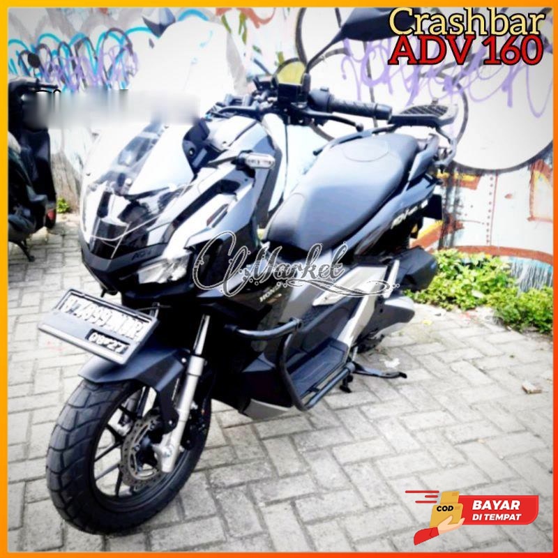Jual Crashbar ADV 150 ADV 160 Tubular Dudukan Lampu ADV 150 ADV 160 | Shopee Indonesia