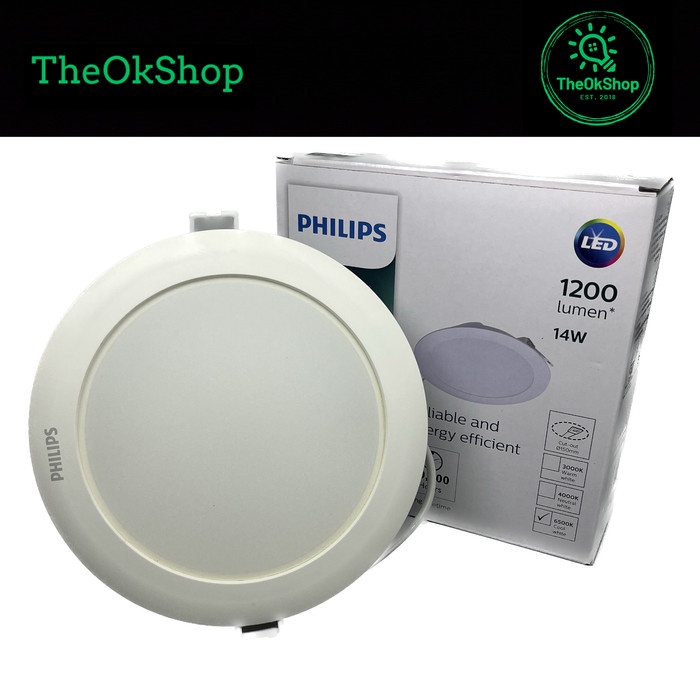 Jual Downlight Philips LED DN020B G3 LED12 14W / 14 Watt 6" DN020 B ...