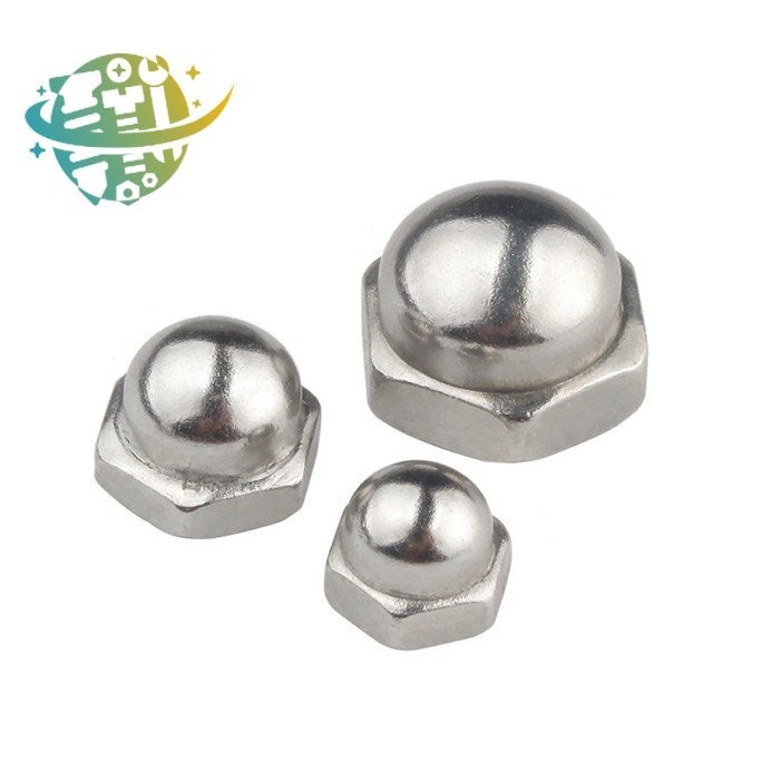 Jual Mur Topi M8 / Cap Nut 8mm Stainless End Cap Nekel Flange Cap 304 ...