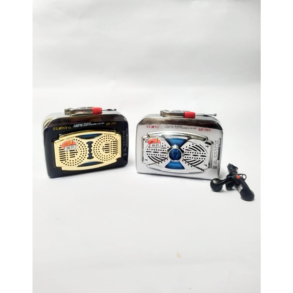 Jual PEMUTAR KASET PITA / WALKMAN / WALKMAN RADIO KASET / RADIO JADUL ...