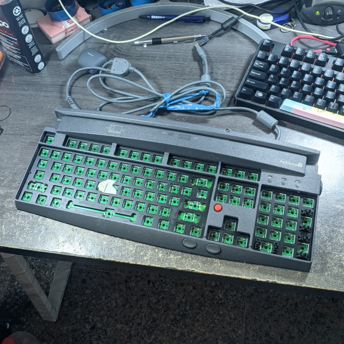 Jual Access Is ATB423 Mechanical Keyboard Barebones (Cherry MX 5 Pin ...