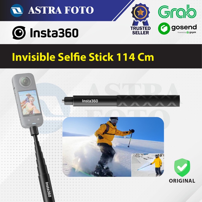 Jual Insta360 Invisible Selfie Stick 114 Cm | Shopee Indonesia