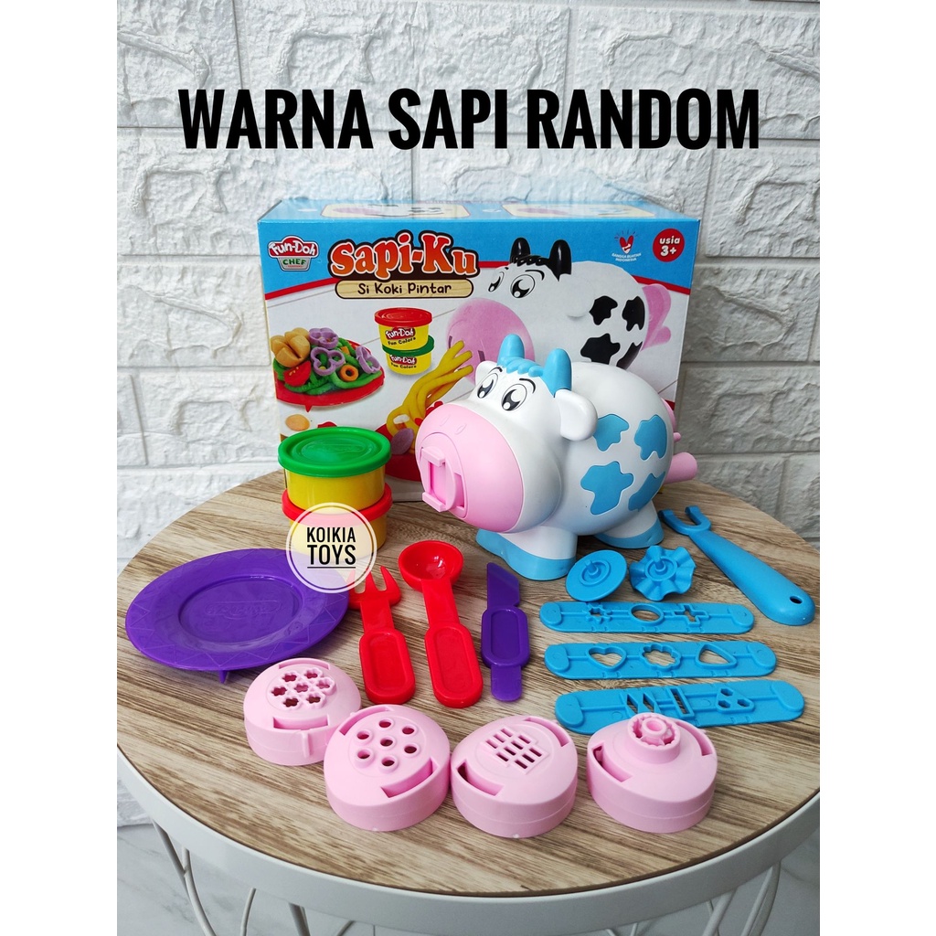 Jual Mainan edukasi anak kreatif plastisin fun doh SAPIKU masak masakan ...