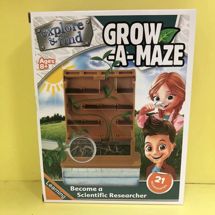 Jual Mainan Edukasi - GROW A MAZE - DIY Biology Science Kit Sains ...