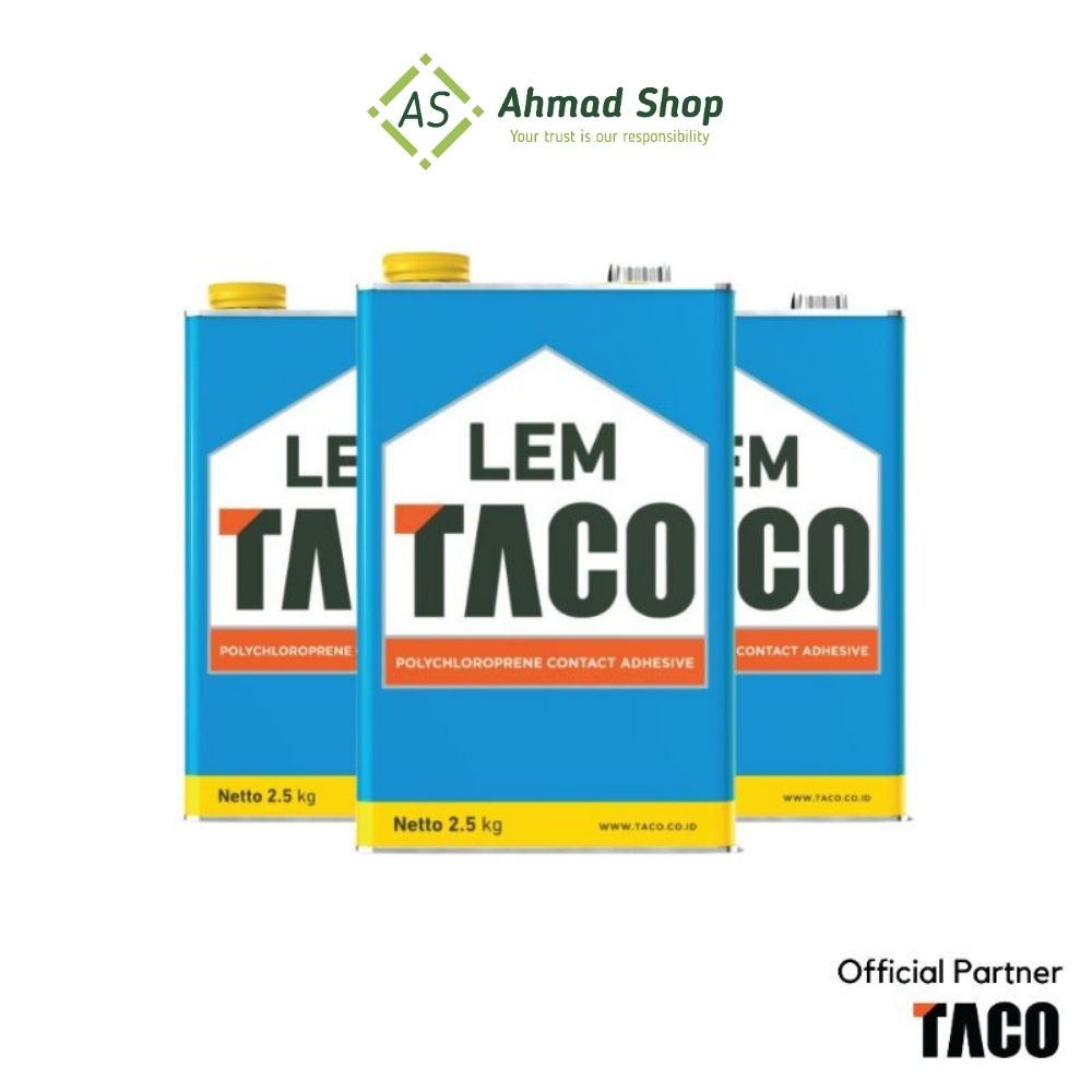 Jual Lem Kuning Taco 2,5 kg Vinyl Lantai HPL Wallpanel Panel Dinding ...