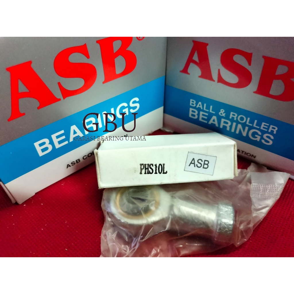 Jual Bearing Rod Ends PHS 10L / 10 L ( KIRI ) ASB ORIGINAL | Shopee ...