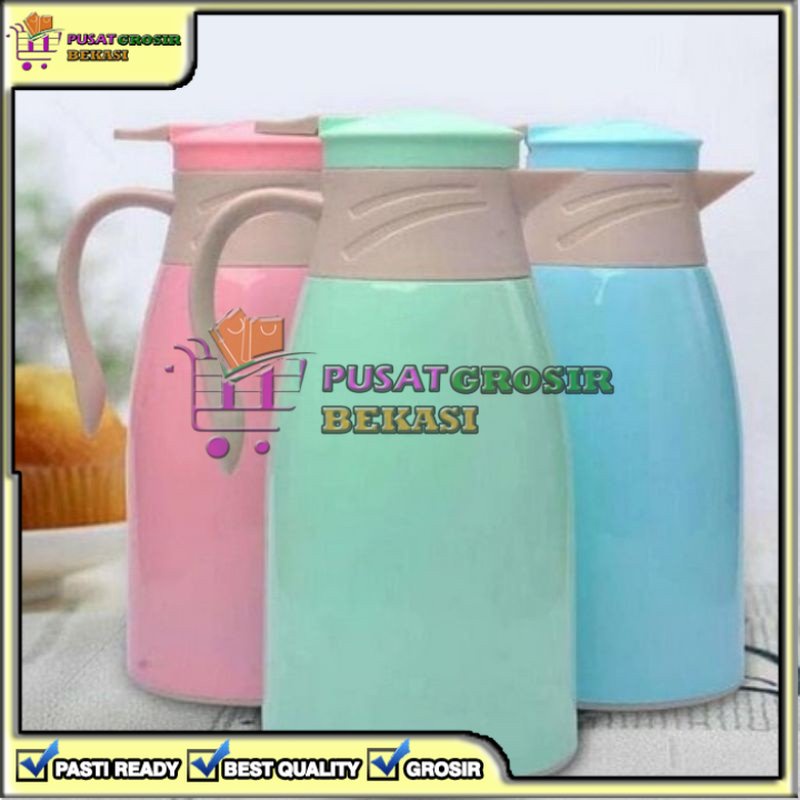 Jual [PGB] TEKO TERMOS PINGUIN 1L 1 L PENGUIN TAHAN PANAS DALAM KACA ...