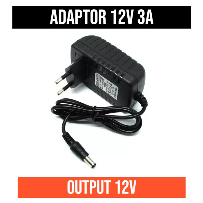 Jual Adaptor 12V 3A DC 12 V 3 A Power Supply | Shopee Indonesia