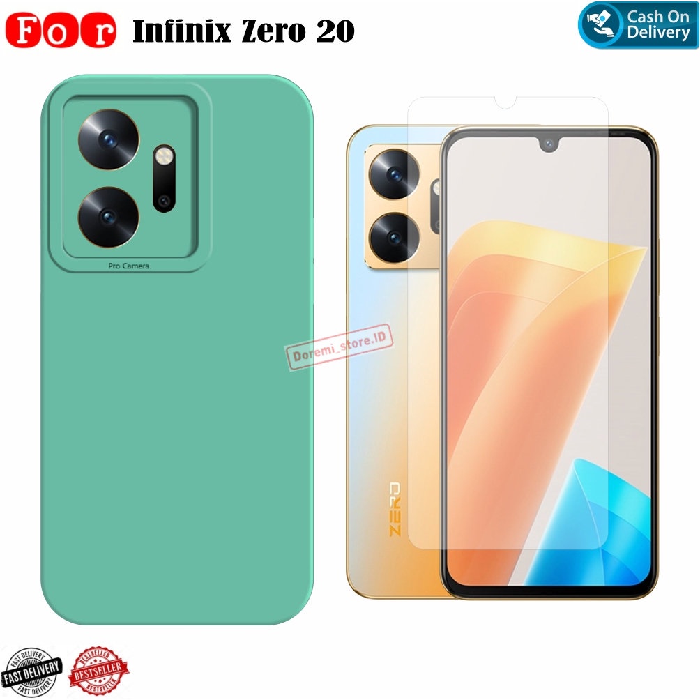 Jual Paket 2in1 Casing Infinx Zero 20 Softcase Macaron Protect dan ...