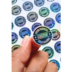 Jual ISI 50pcs STIKER HOLOGRAM ORIGINAL BULAT TERMURAH JDM | Shopee ...