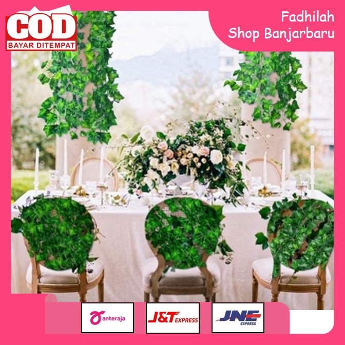 Jual DAUN RAMBAT PLASTIK PALSU ARTIFICIAL PLASTIK SULUR DAUN IMITASI ...