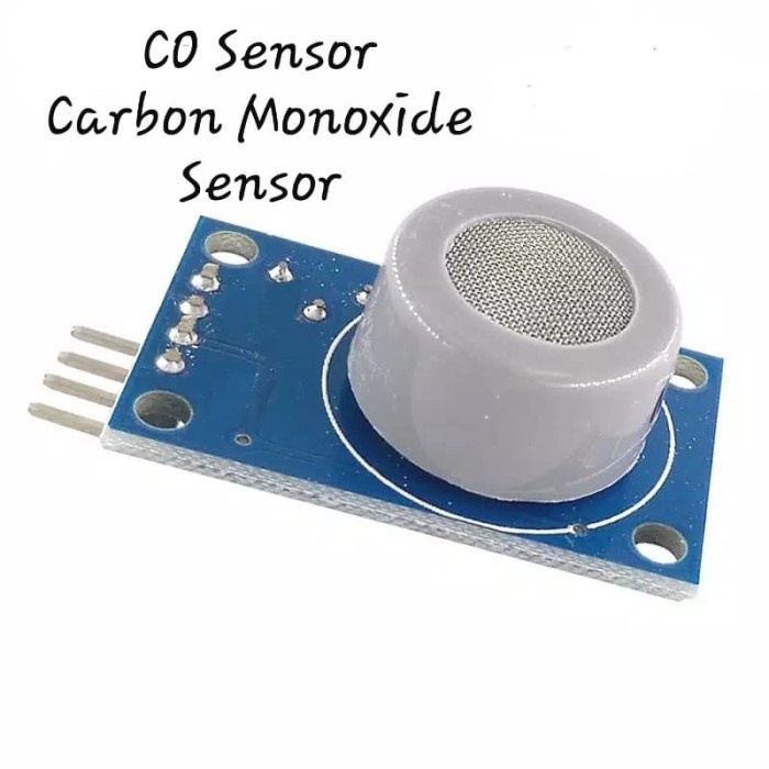 Jual MQ9 Carbon Monoxide Sensor Module. Sensor Polusi Udara CO | Shopee ...