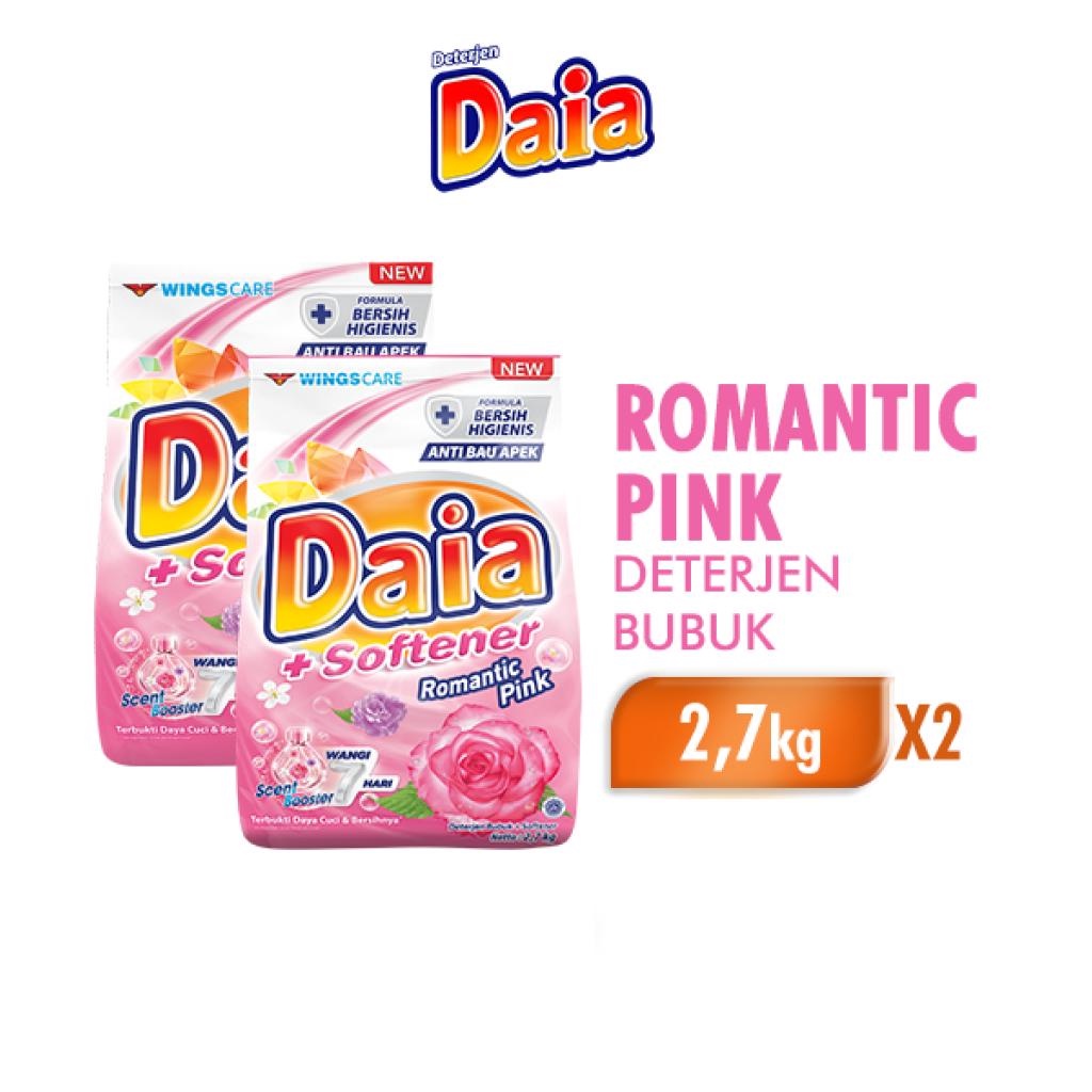 Jual Daia Powder Detergent Softener Bag 2,7 kg Twinpack | Shopee Indonesia