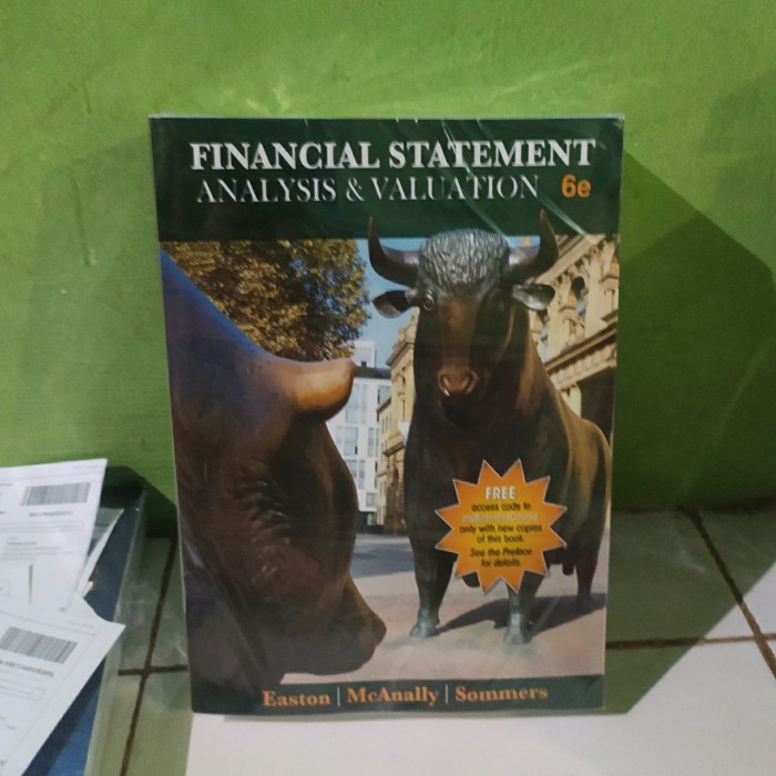 Jual Buku Financial Statement Analysis & Valuation 6e edition | Shopee Indonesia