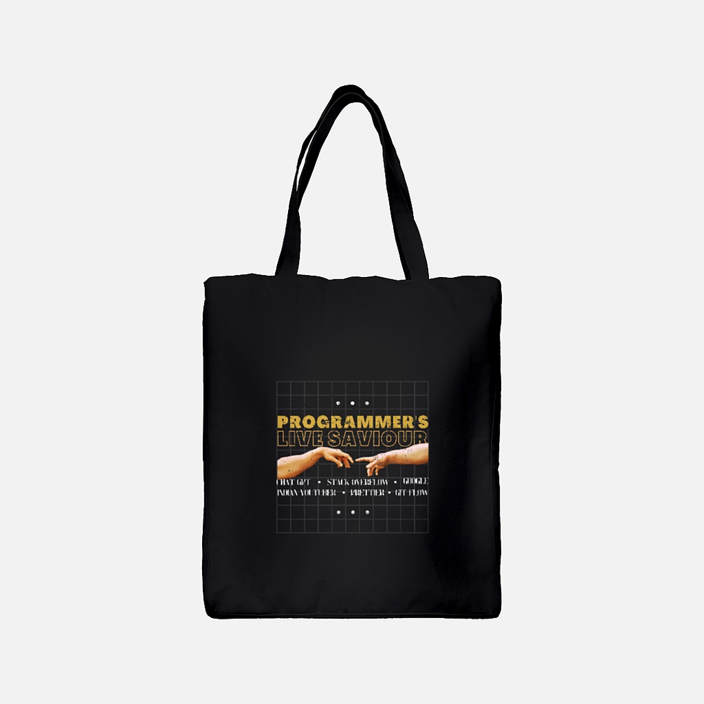 Jual Tote Bag Programmer's Live Saviour | Shopee Indonesia