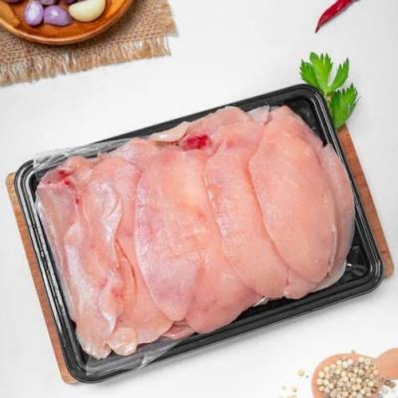 Jual Chicken SliceDaging Ayam Slice Segar | Shopee Indonesia