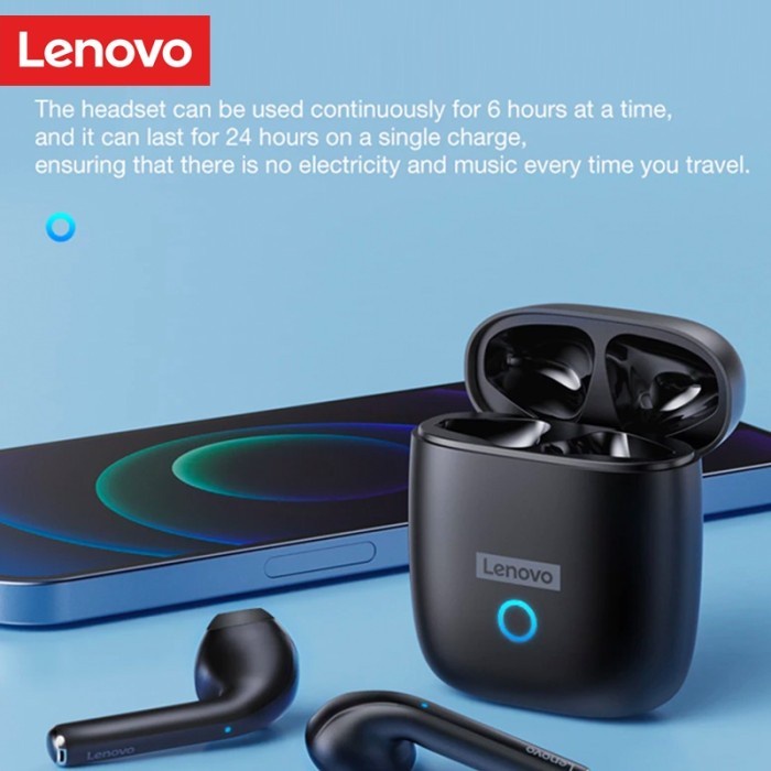 Jual Thinkplus Lenovo LP50 True Wireless Bluetooth Mini Earbuds-White ...