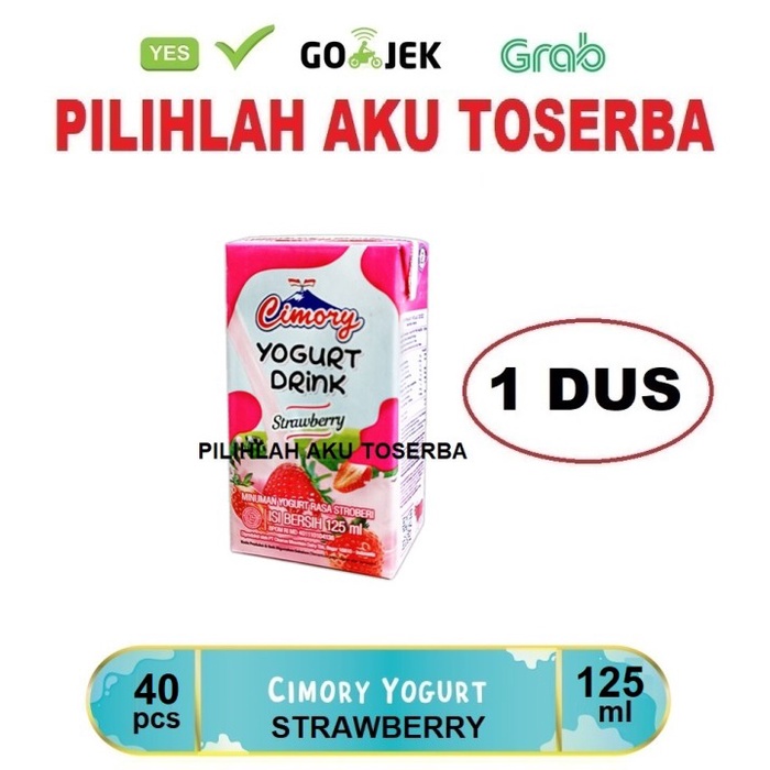 Jual CIMORY YOGURT Drink STRAWBERRY MINI 125 ml - (HARGA 1 DUS ISI 40 ... Jual CIMORY YOGURT Drink STRAWBERRY MINI 125 ml - (HARGA 1 DUS ISI 40 ...