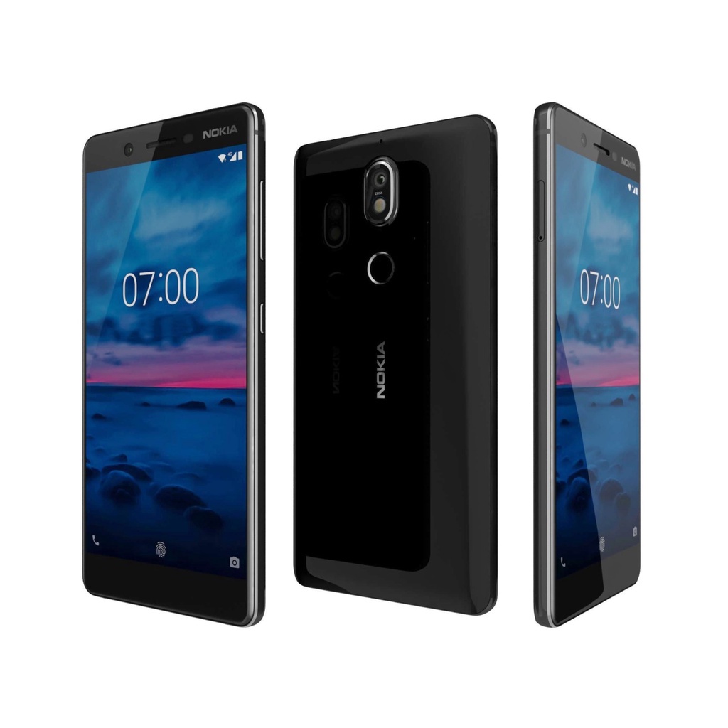 Jual (siap hitam)Nokia 7 - NFC /4GB+64GB / type-c / dual sim / hp nokia ...