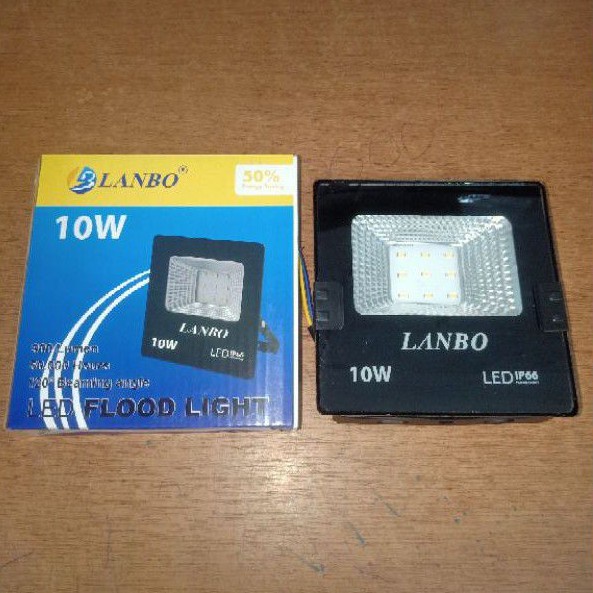 Jual Lampu Sorot Led 10 Watt / Flood Light 10W | Shopee Indonesia