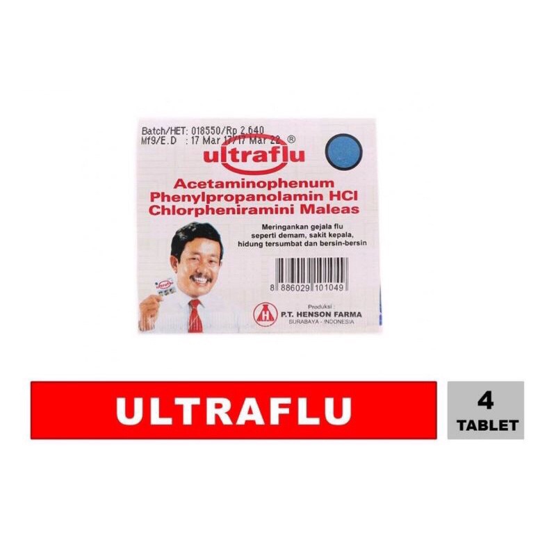 Jual Ultraflu 4 Tablet Per Lembar - MURAH | Shopee Indonesia