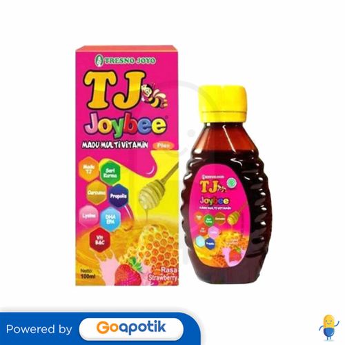 Jual Tj Joybee Rasa Strawberry 100 Ml Botol | Shopee Indonesia