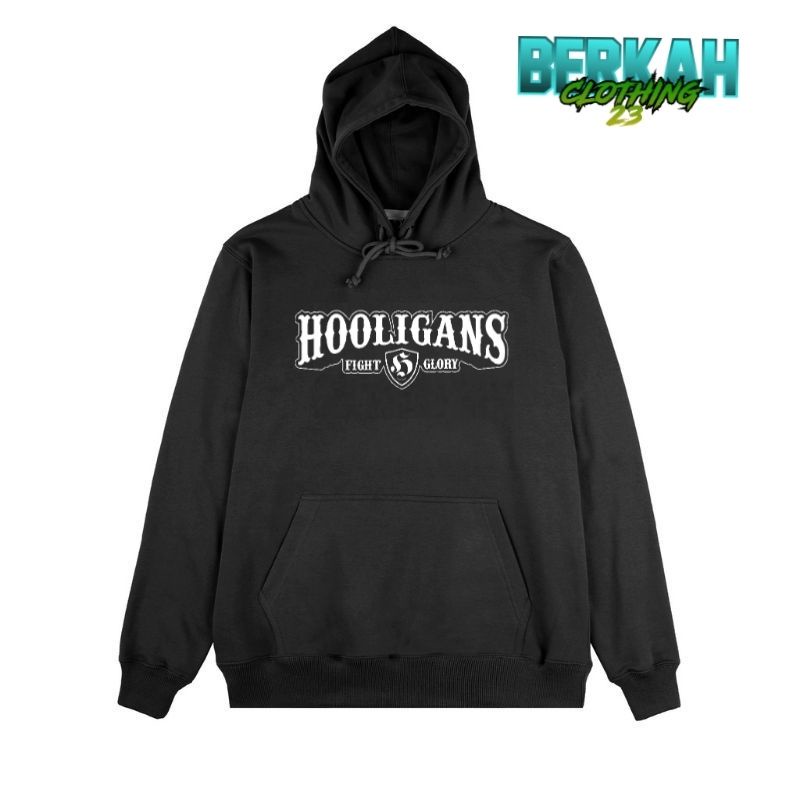 Jual Hoodie sweater Hooligans fight glory // Jaket hooligan holigan ...