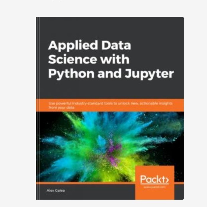 Jual Buku Applied Data Science with Python and Jupyter | Shopee Indonesia