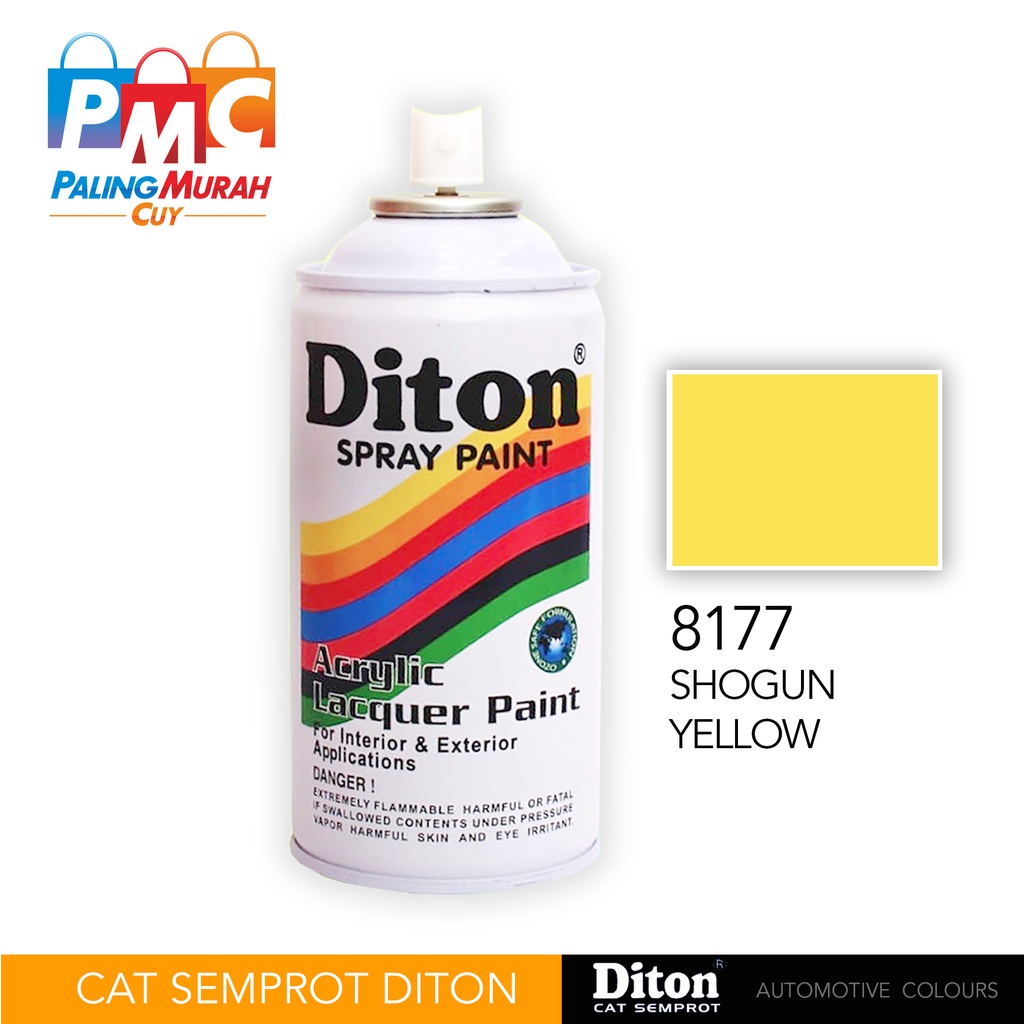 Jual Diton 8177 Shogun Yellow Cat Semprot/Pylox/Samurai Motor/Helm ...