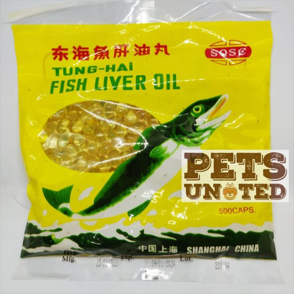 Jual Tung Hai Fish Liver Oil - Minyak Ikan - 500pcs | Shopee Indonesia