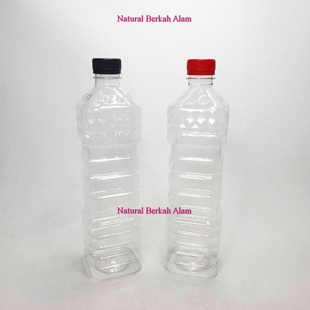 Jual Botol Plastik 800 Ml Minyak Goreng Kotak Natural Tutup Pet LN 30 ...