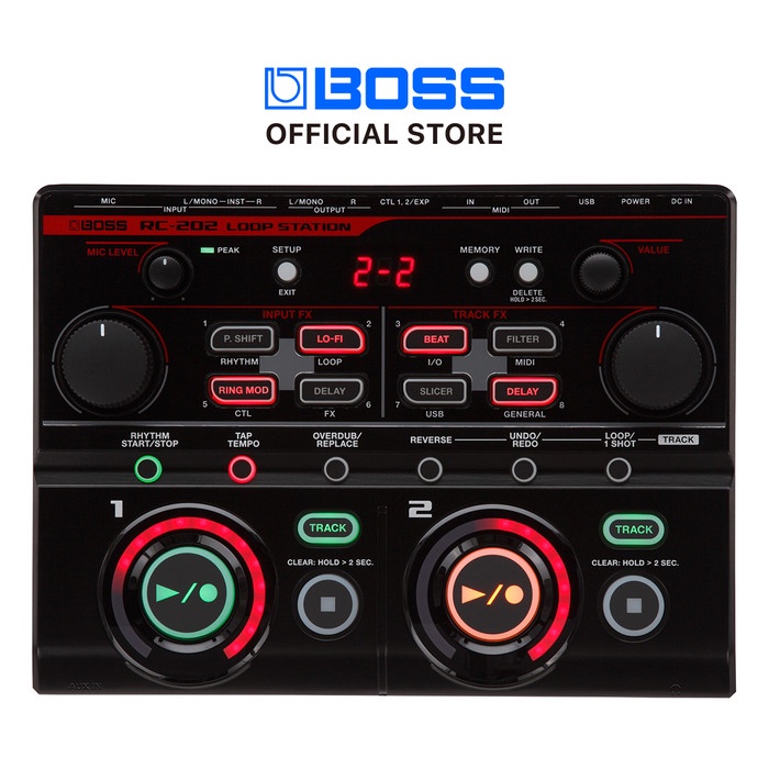 Jual BOSS RC-202 Loop Station Table Top Looper | Shopee Indonesia