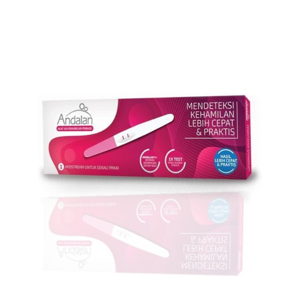 Jual Test pack Andalan Pregnancy / Testpack Andalan Midstream / Tespek ...