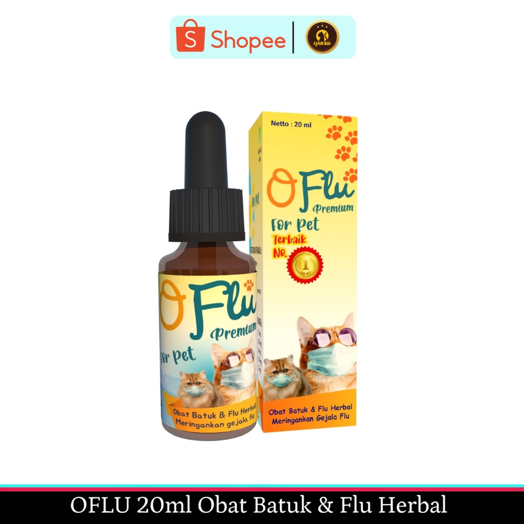 Jual Oflu 20ml Obat Batuk Herbal OFLU Premium Obat Flu Kucing dan ...
