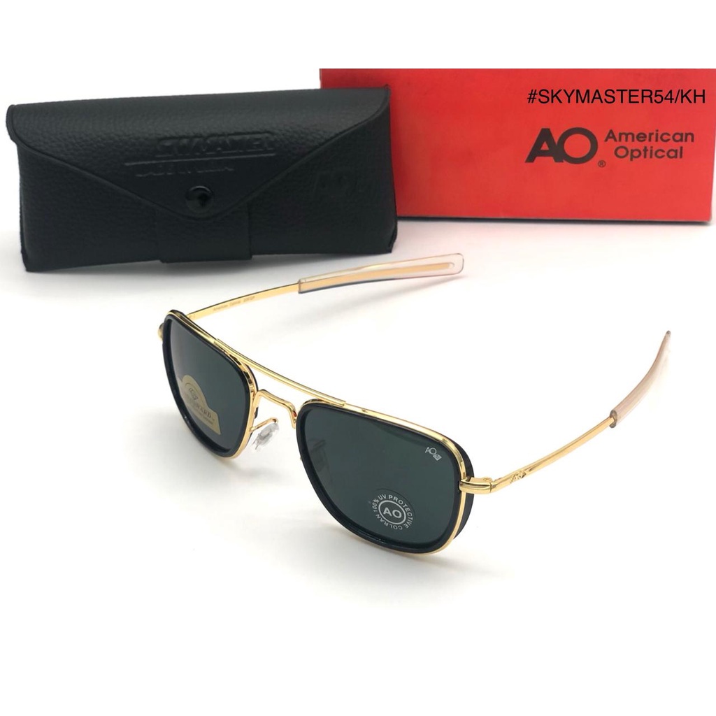 Jual Kacamata Hitam Lensa KACA Polarized UV400 Sunglasses Pilot 54 ...