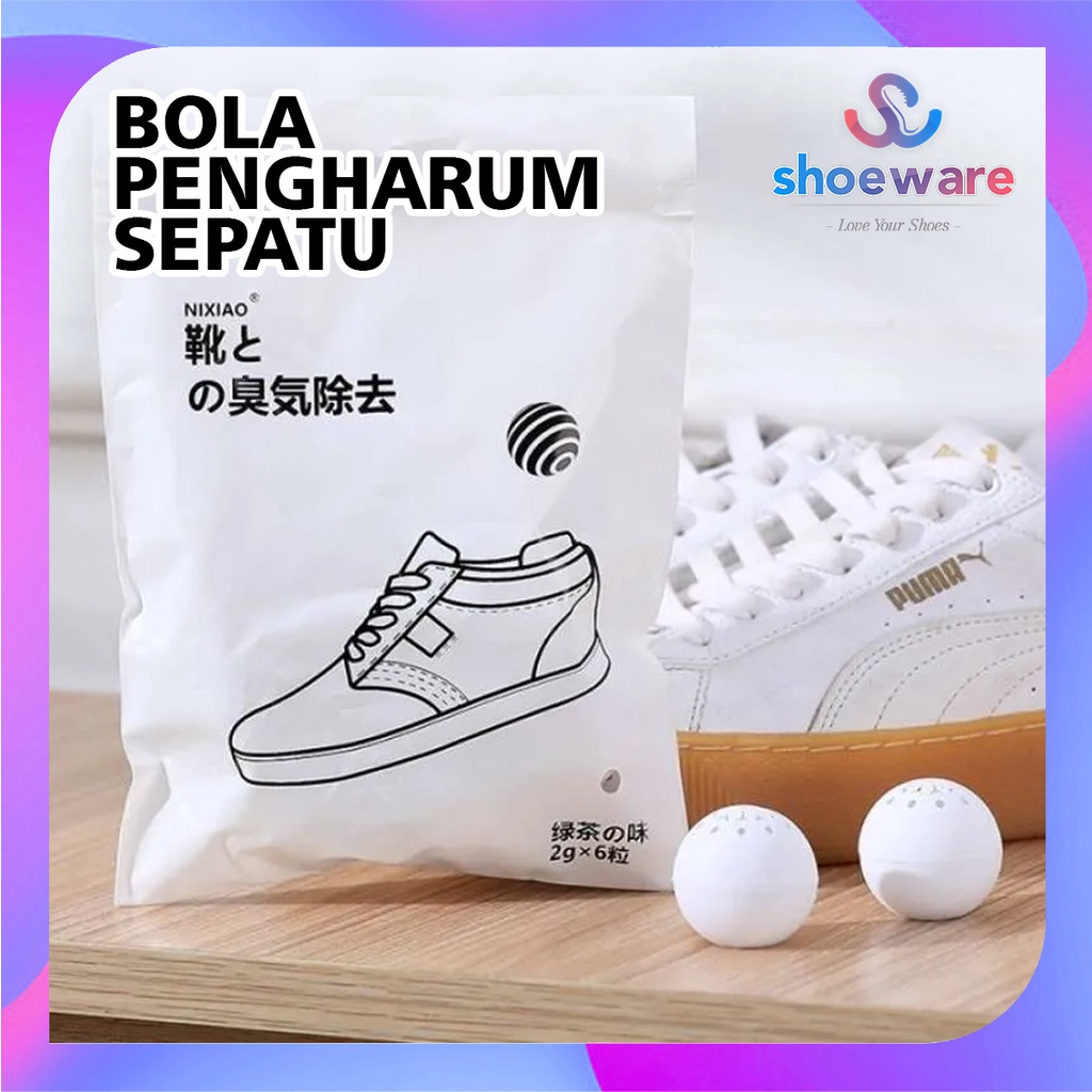 Jual SHOES PARFUME BALL PENGHARUM BENTUK BOLA KAMPER PENGHILANG BAU ...