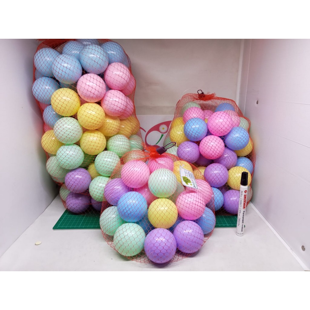 Jual Bola Mandi//Mandi Bola//Mandi Bola Warna Pastel//Mandi Bola Merah ...