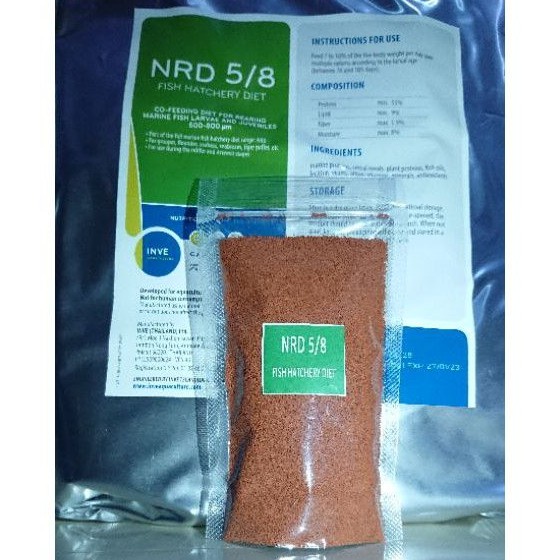 Jual Pelet NRD 5/8 3/5 Micro Pakan ikan Guppy Cupang Betta Tetra Udang ...