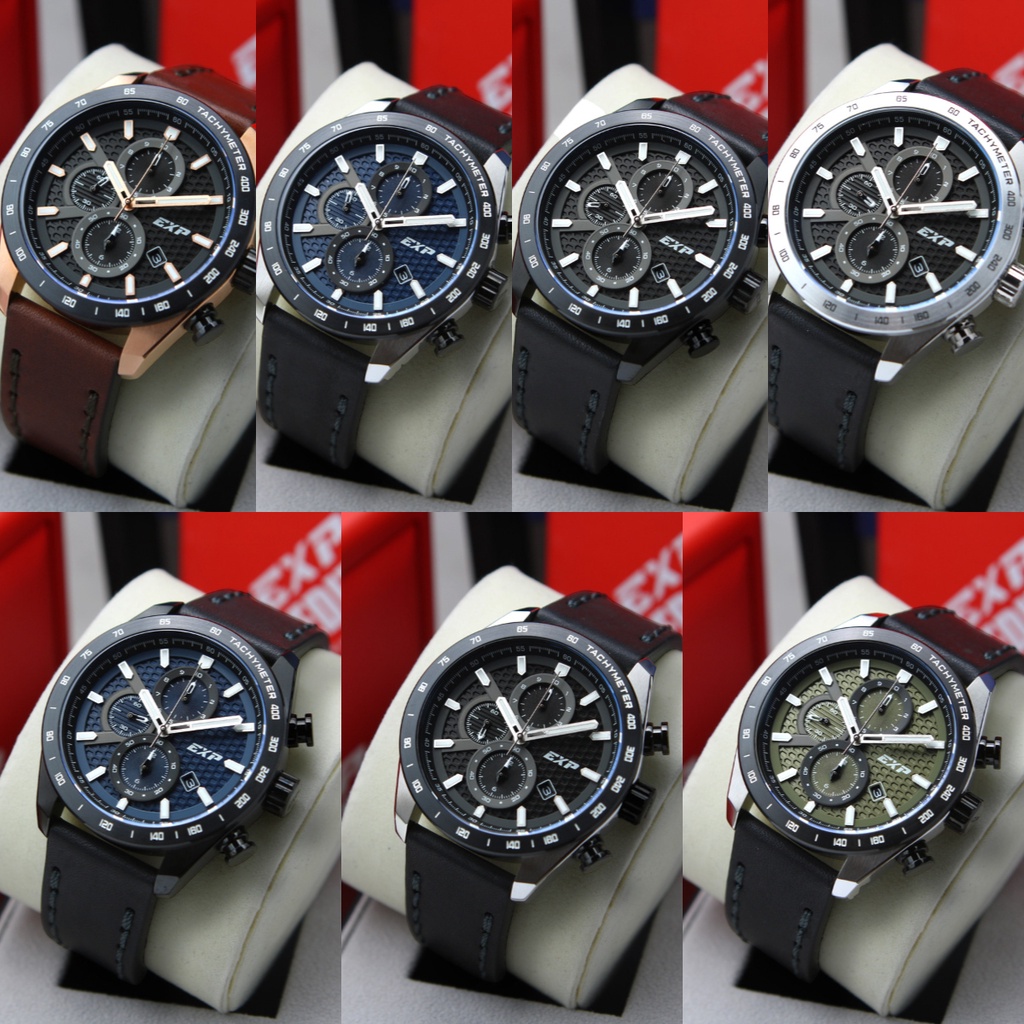 Jual Jam Tangan Pria Expedition EXP 6847 / E 6847 / E6847 Leather ...
