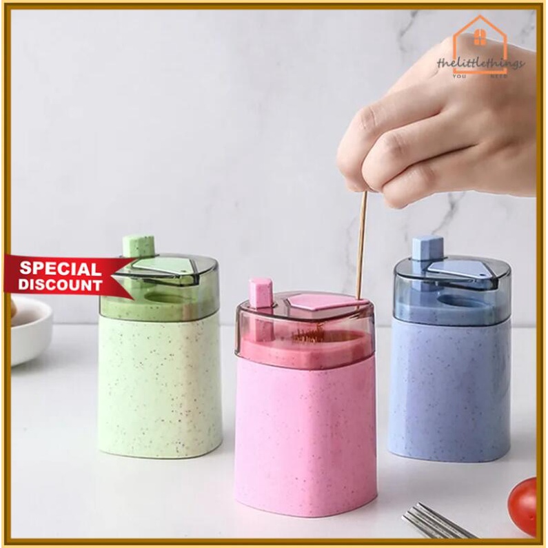 Jual The Little Things Tempat Tusuk Gigi Jerami Gandum Kotak Tusuk Gigi ...