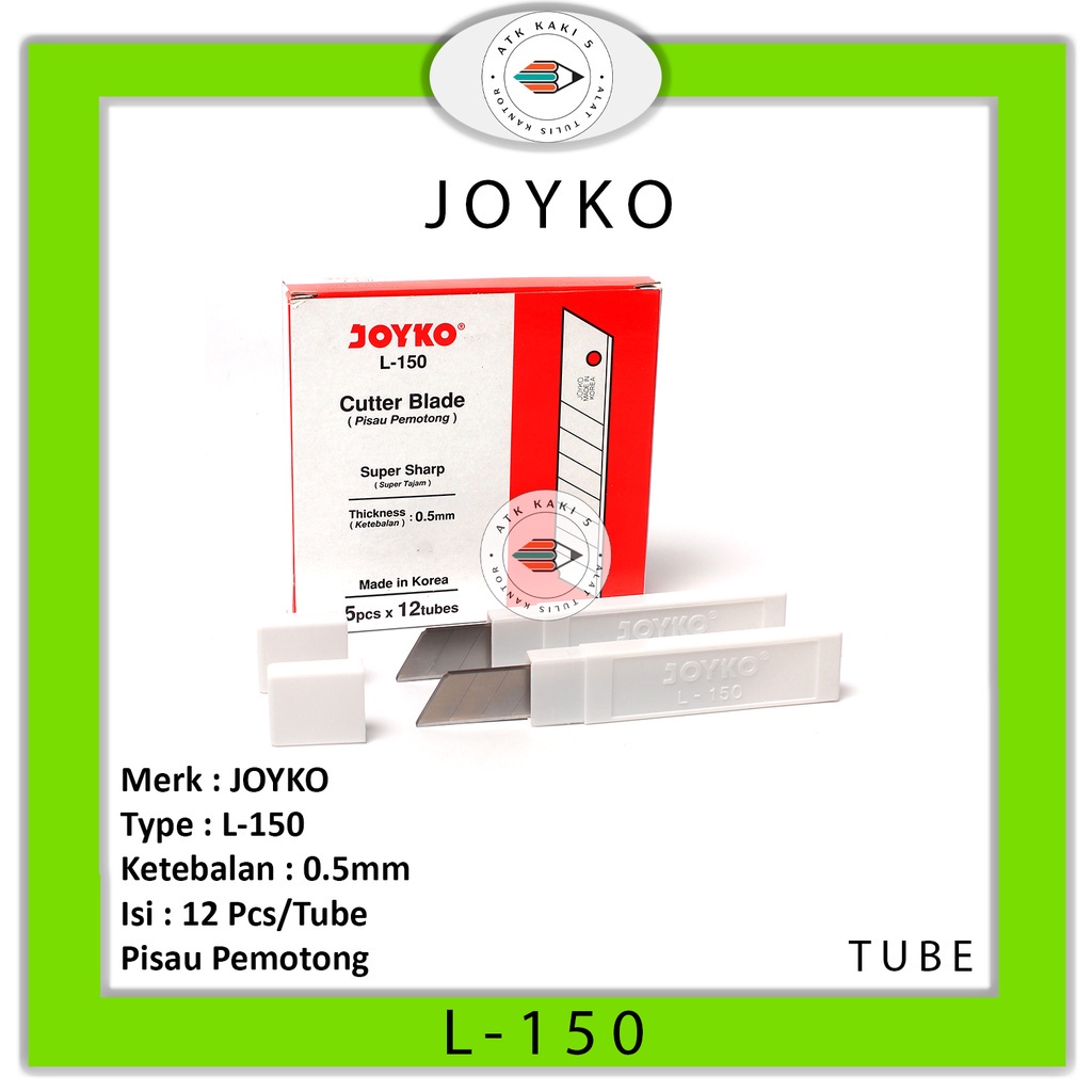 Jual JOYKO - Refill Cutter Besar L-150 - TUBE | Shopee Indonesia