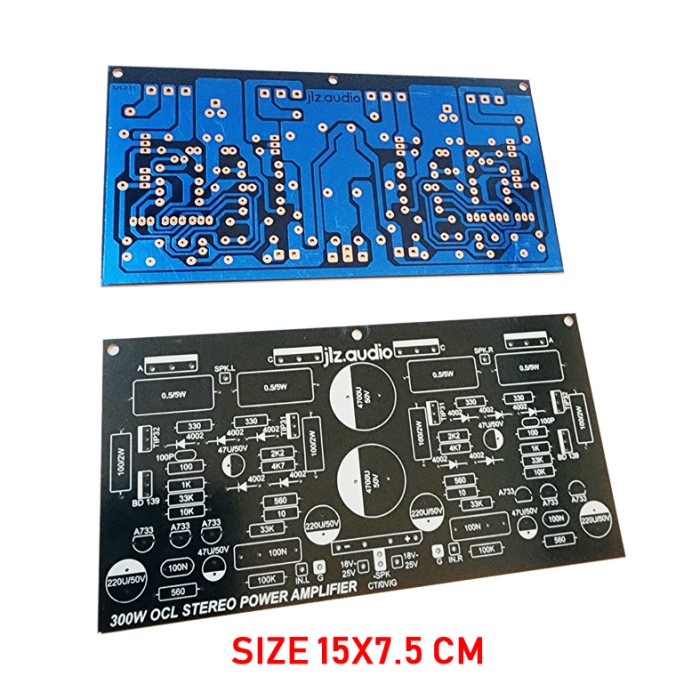 Jual PCB TONE CONTROL POWER OCL STEREO 300W | Shopee Indonesia