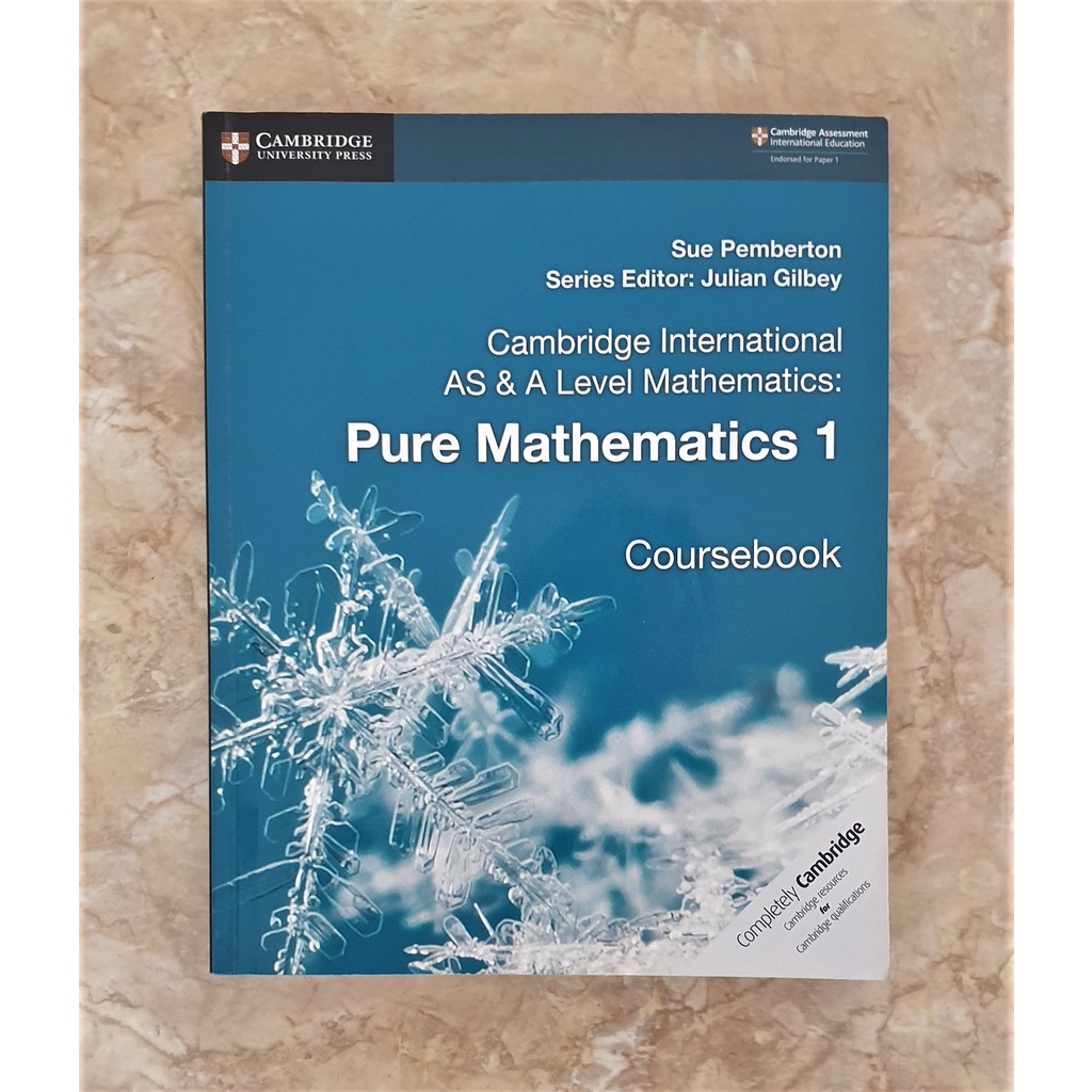 Jual Cambridge AS & A Level Mathematics Pure Mathematics 1 Coursebook ...